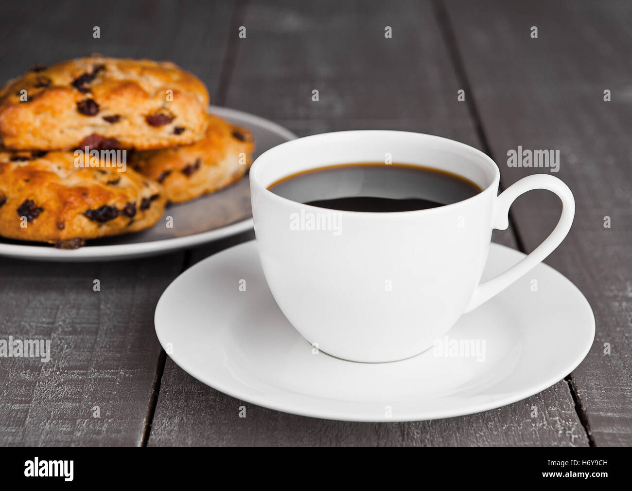 Cup coffee scone hi-res stock photography and images - Alamy