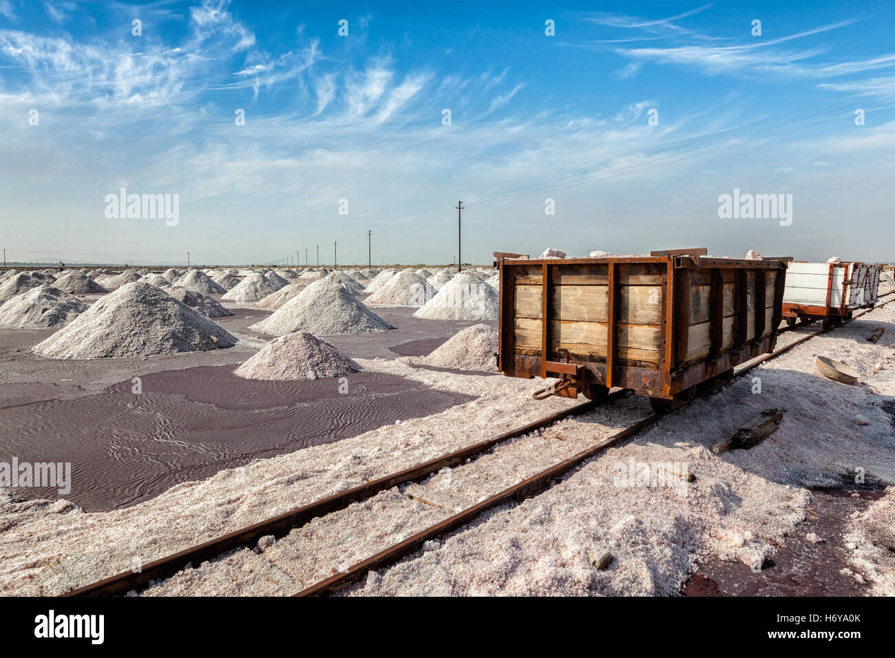 Salt mine railway hi-res stock photography and images - Alamy