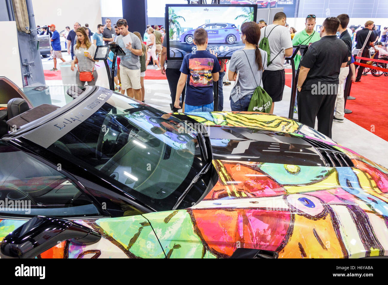 Miami Beach Florida,Convention Center,centre,interior inside ...