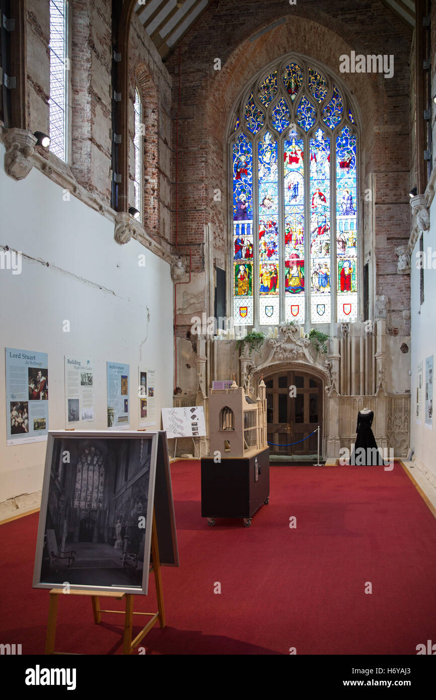 Highcliffe castle in Dorset. England Stock Photo - Alamy