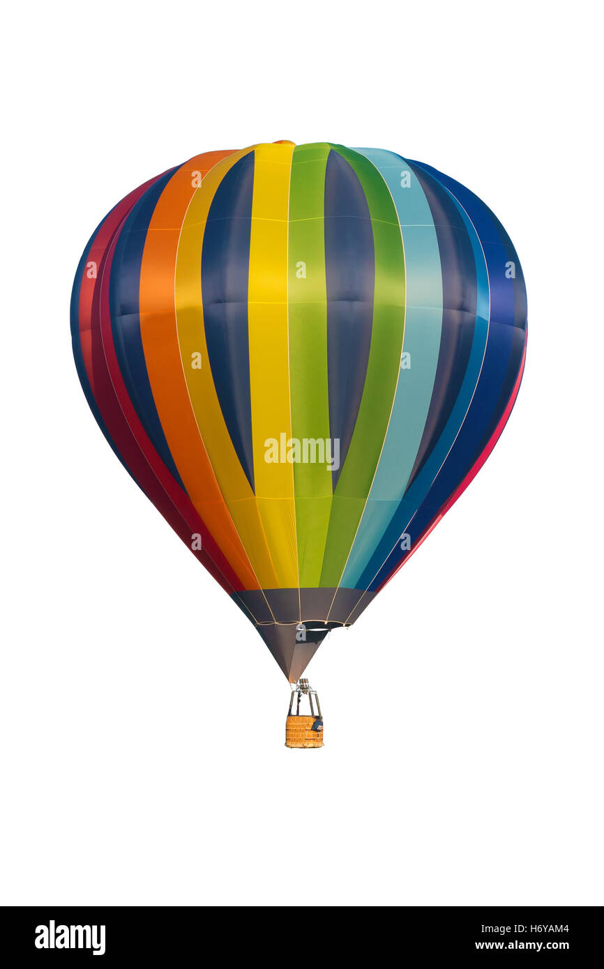 Aerial flight on air balloon Cut Out Stock Images & Pictures - Alamy