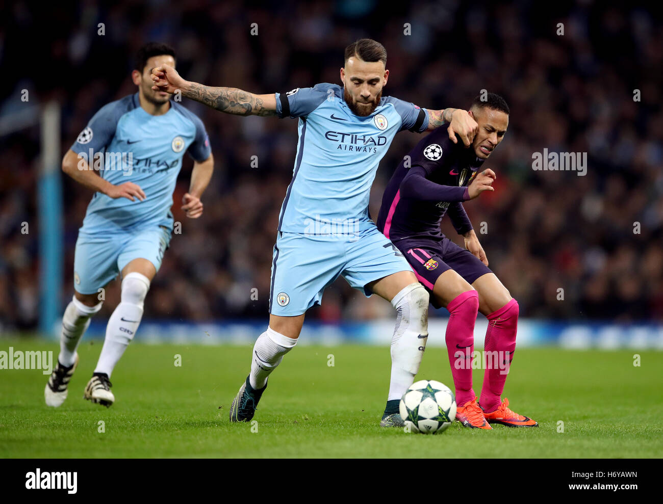 Nicolas otamendi champions league hi-res stock photography and images ...