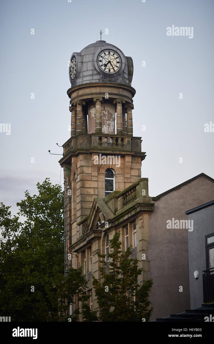 Nelson Lancashire landmark clock tower Cotton Mill town architecture ...