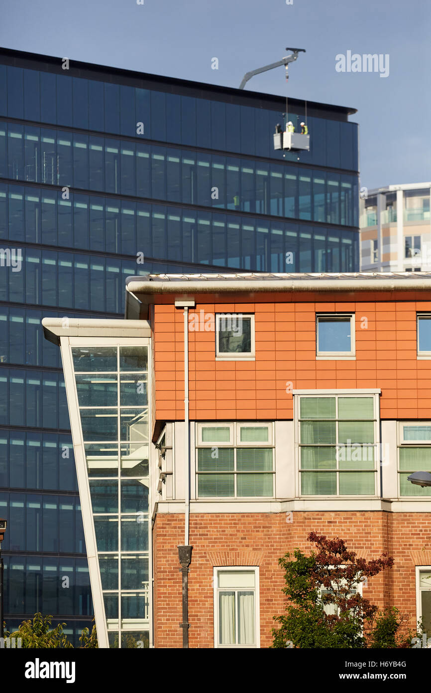 Window cleaner in Basket commercial Industrial professional cleaners ...