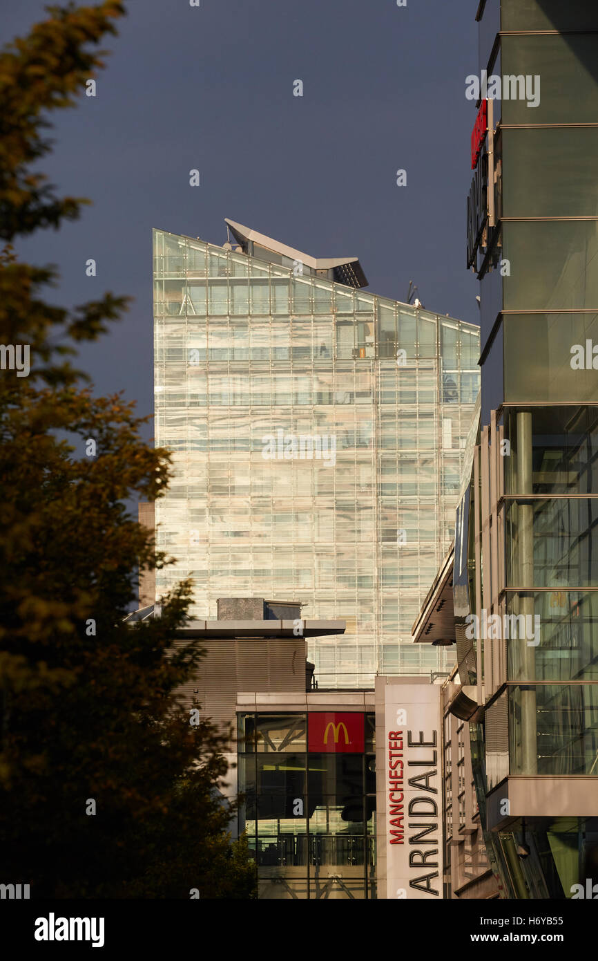 Manchester One Deansgate apartments landscape cityscape architecture ...
