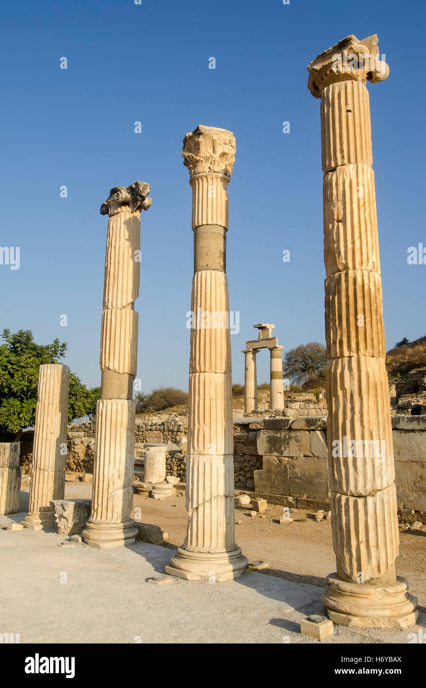 Rhodian Peristyle and Prytaneion (or Prytaneum) administrative building ...