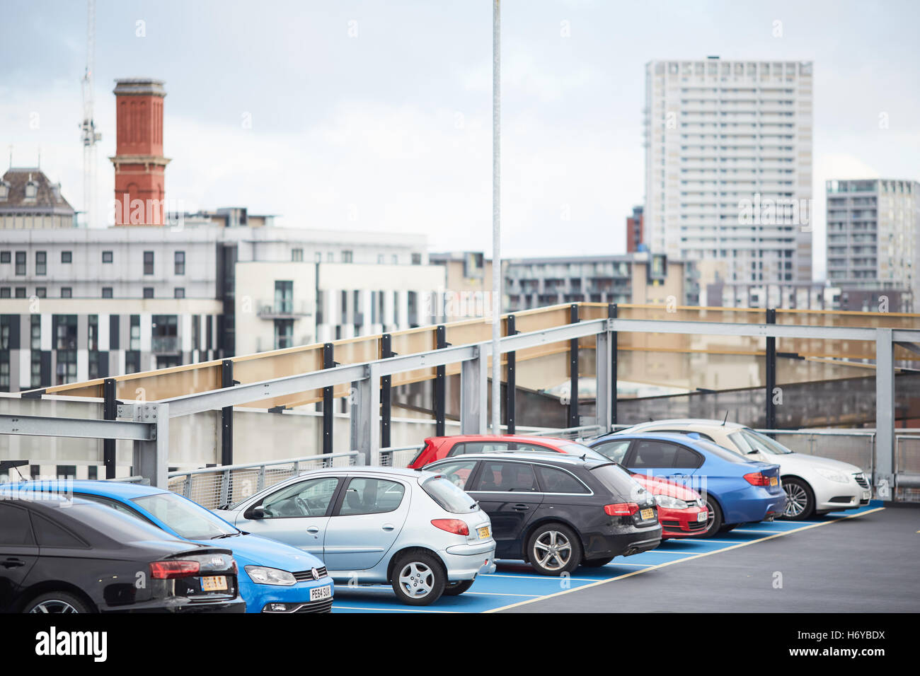 Manchester NCP carpark New Bailey Street carl parking exterior design ...