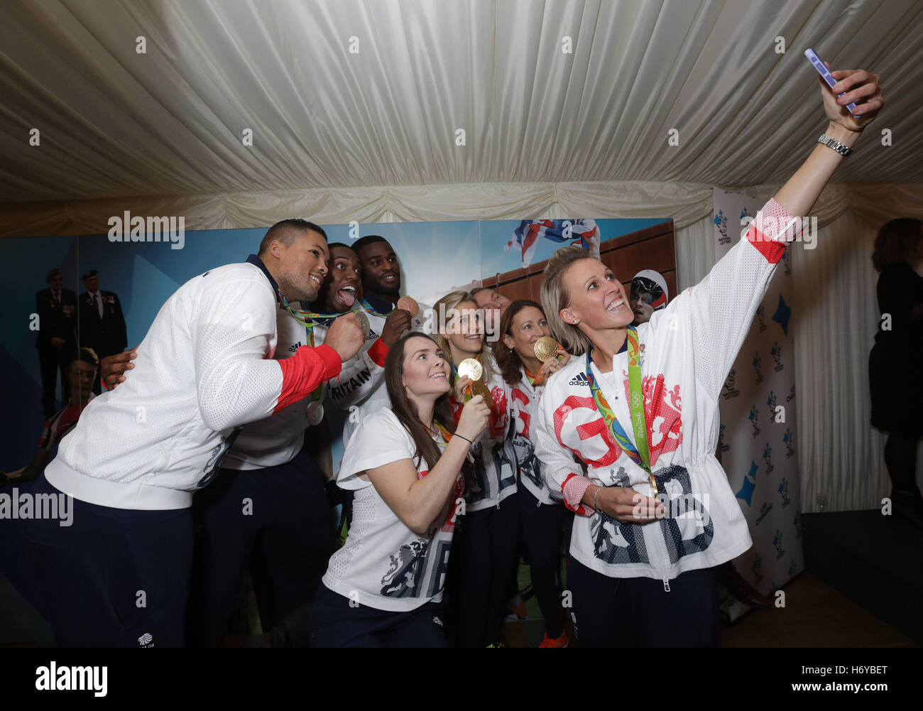 Team GB Rio 2016 athletes and Paralympians (left to right) Joe Joyce ...