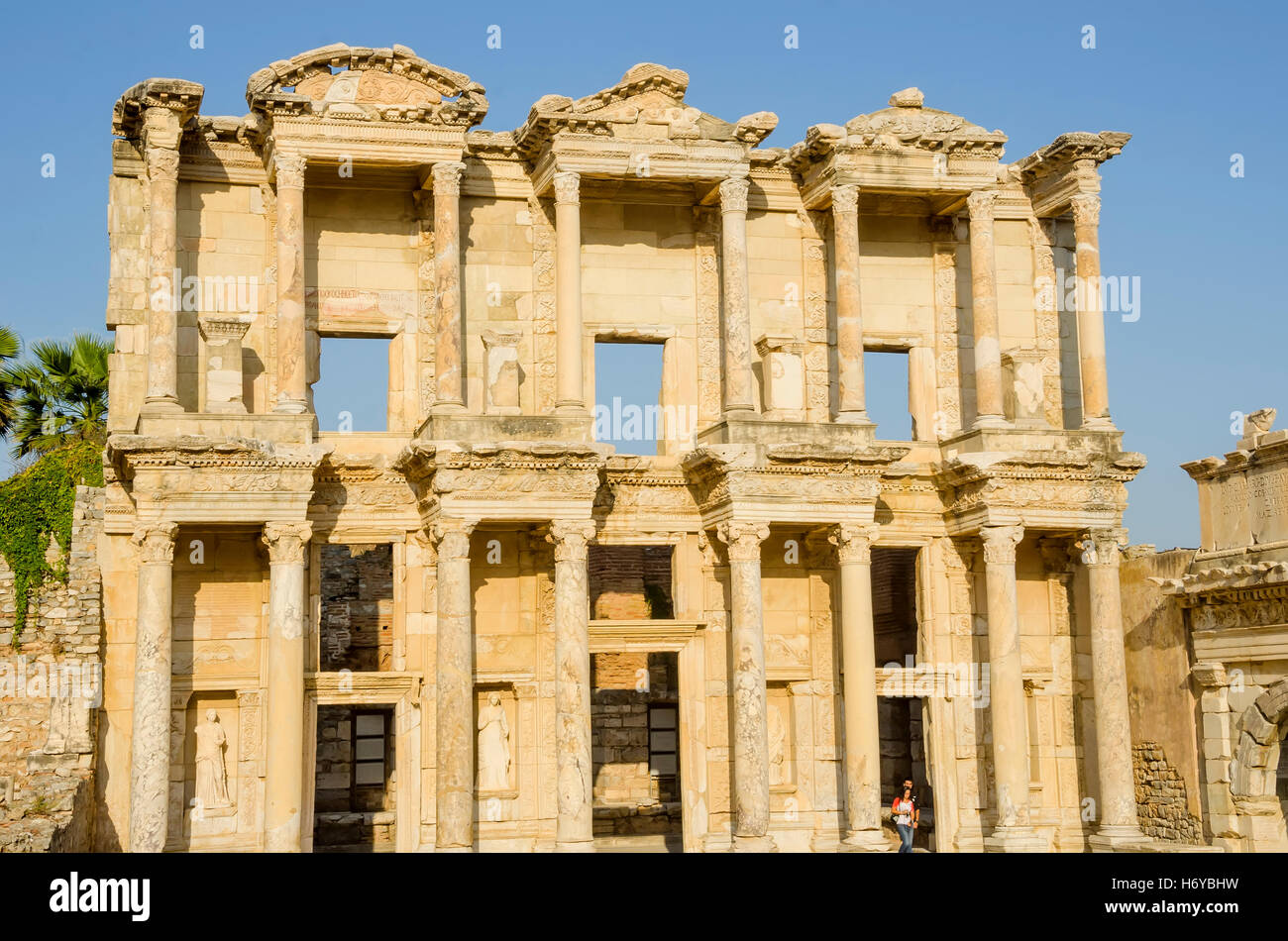 Ephesus Archaeological Site Ephesus Unesco World Heritage Site Stock ...