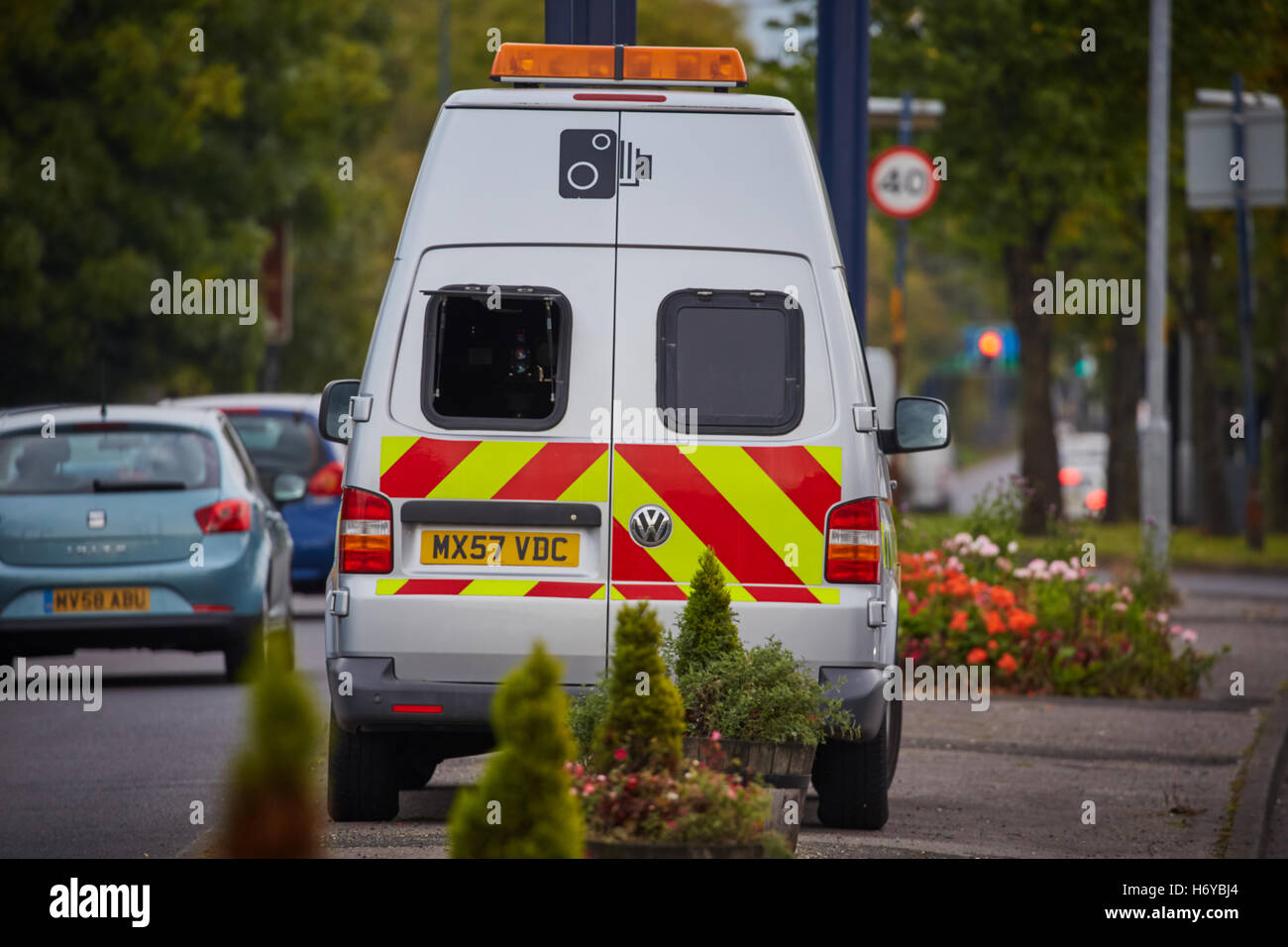 mobile enforcement vehicle speed trap A57 Hyde road speed enforcement ...