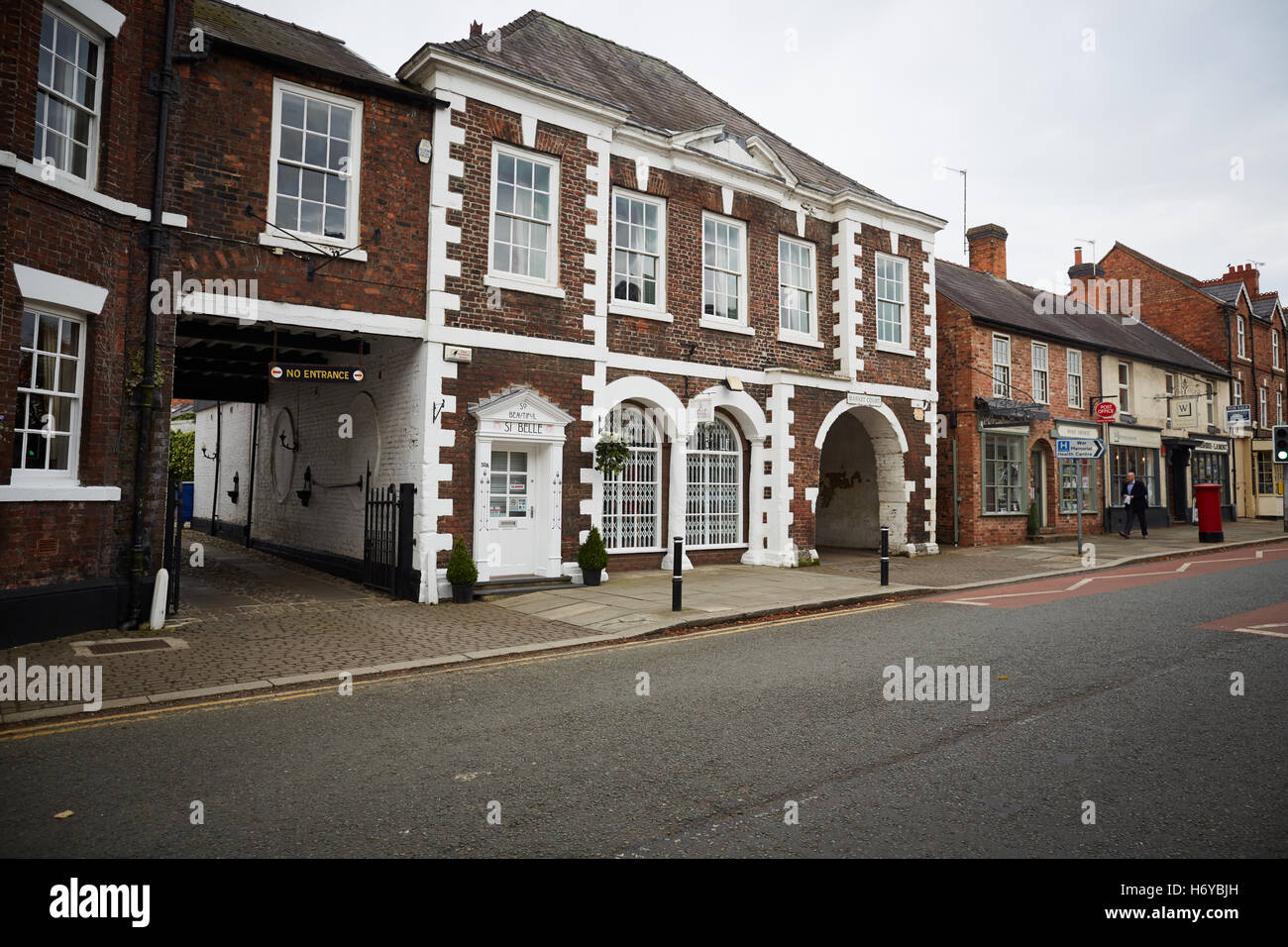 Tarporley village cheshire old closed post office High Street pretty ...