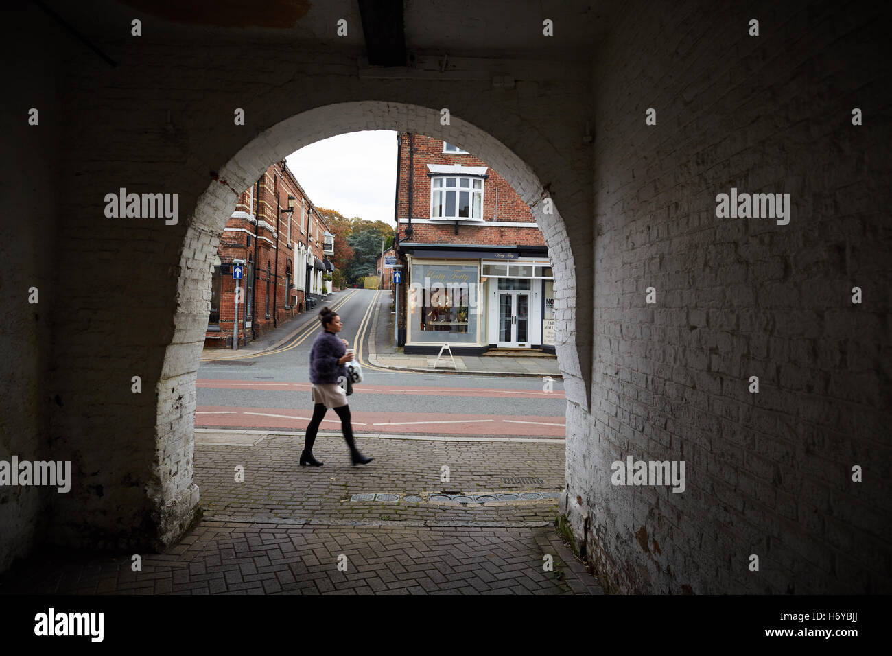 Tarporley village cheshire old closed post office High Street pretty ...