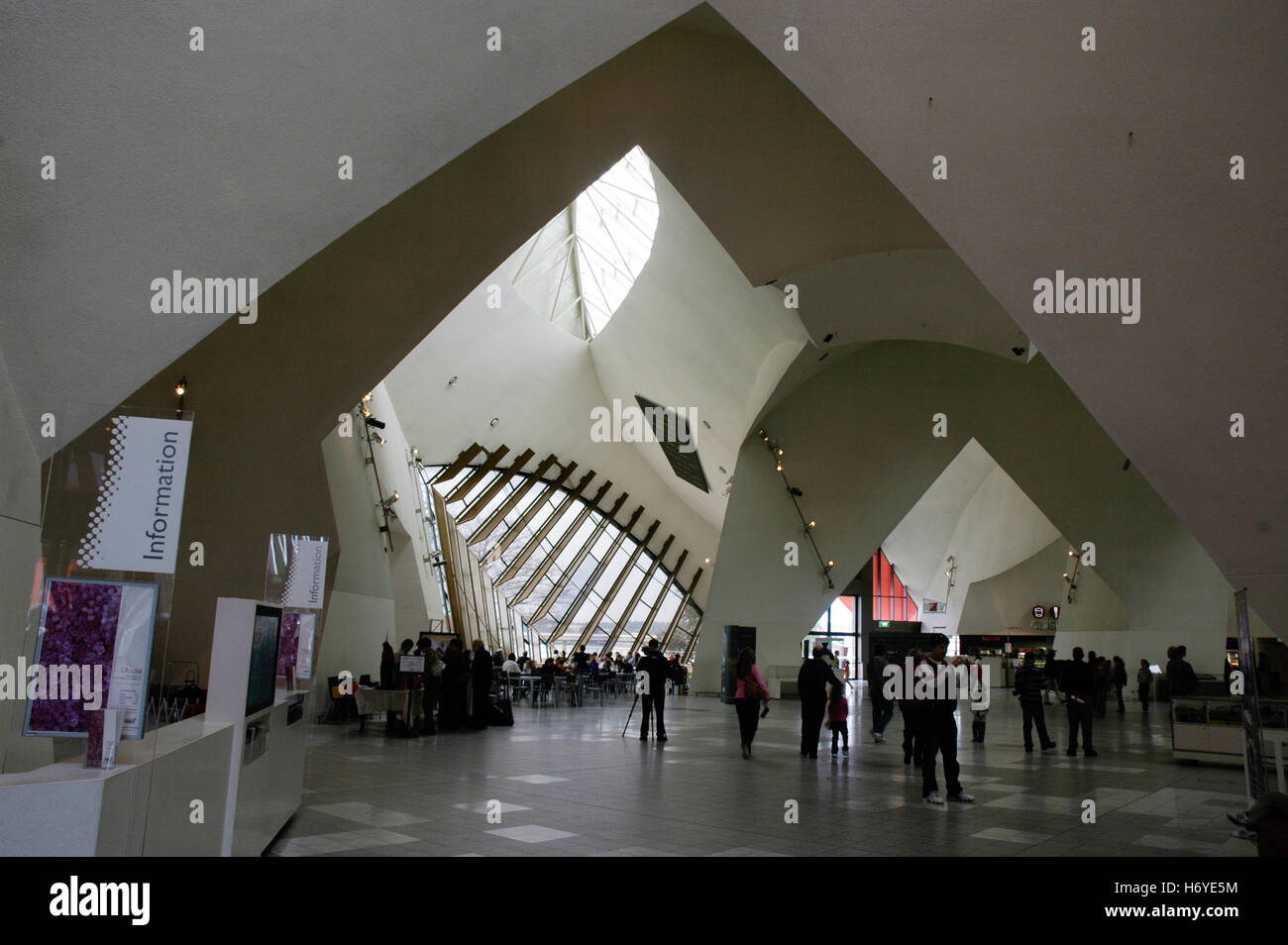 striking architectural features and design of the museum hall. national ...