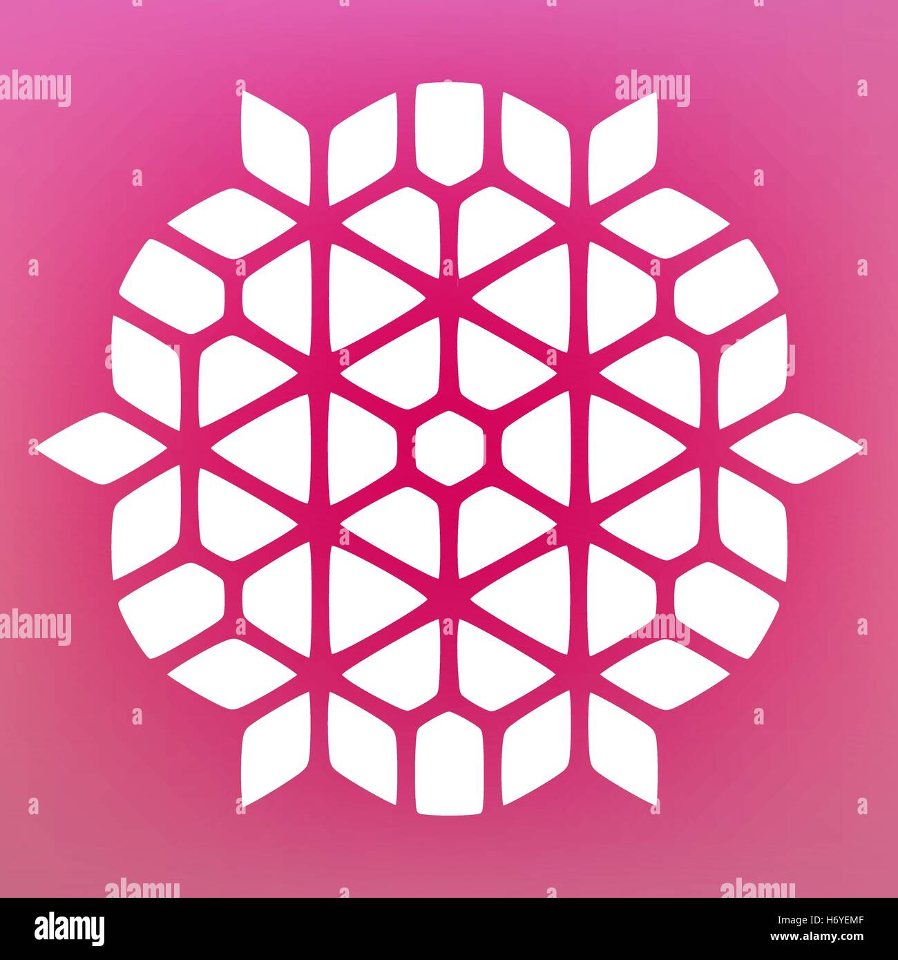 Pink flower mandala hi-res stock photography and images - Alamy