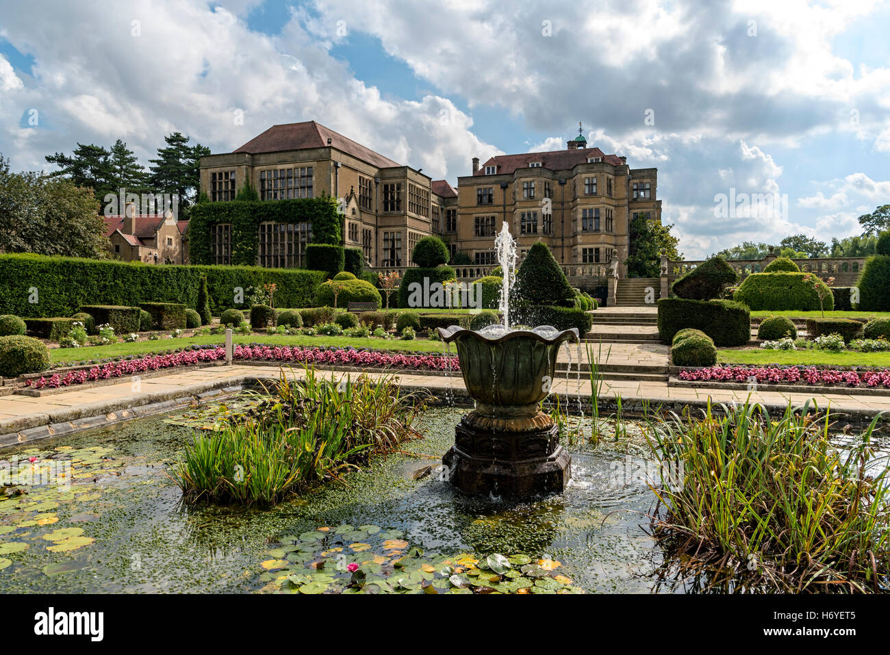 Fanhams Hall Jacobean manor house, Ware Stock Photo - Alamy