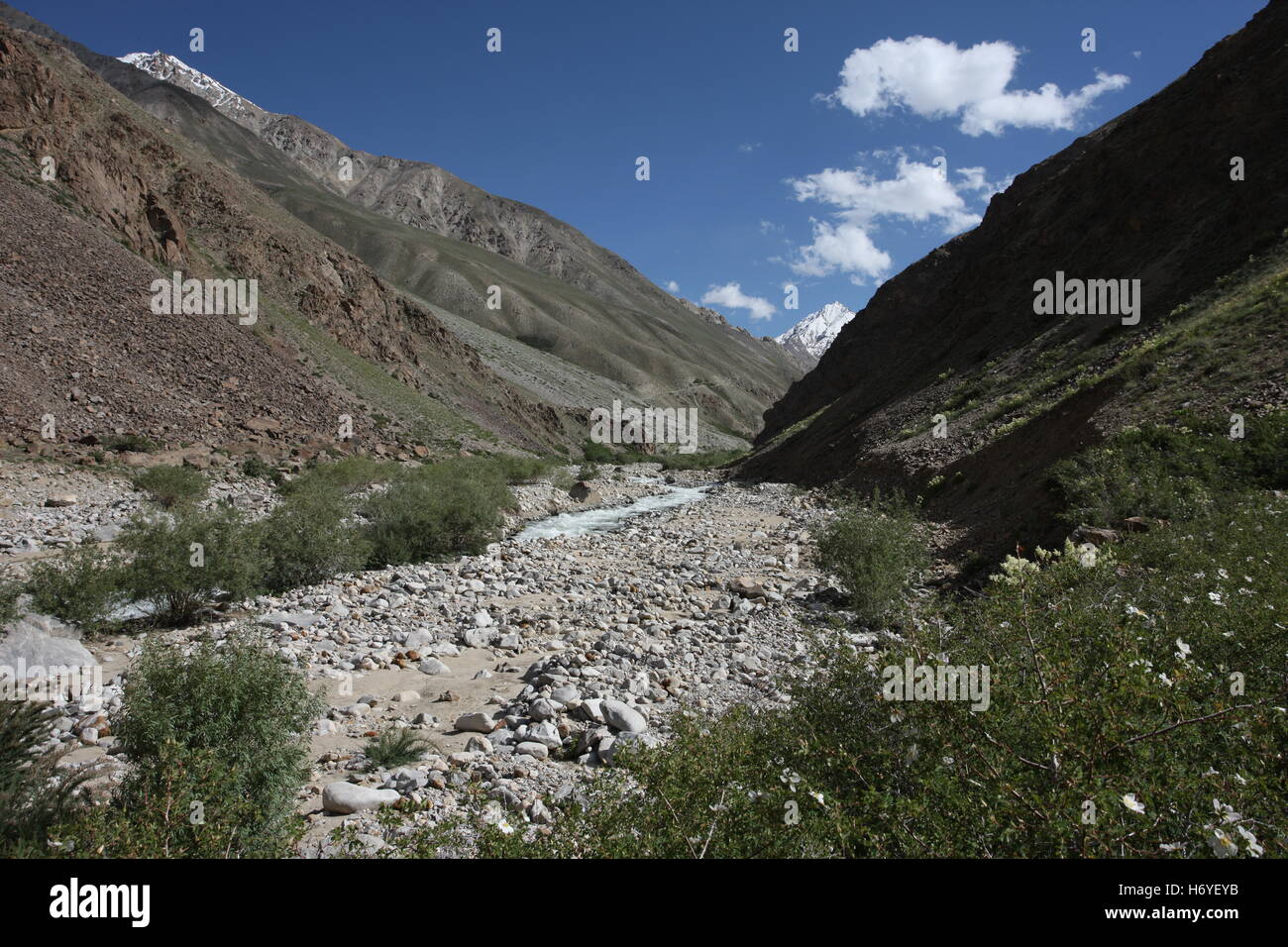 Pamir region Russian Federation Central Asia mountain landscapes Stock ...