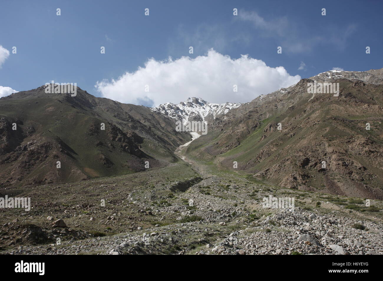 Pamir region Russian Federation Central Asia mountain landscapes Stock ...