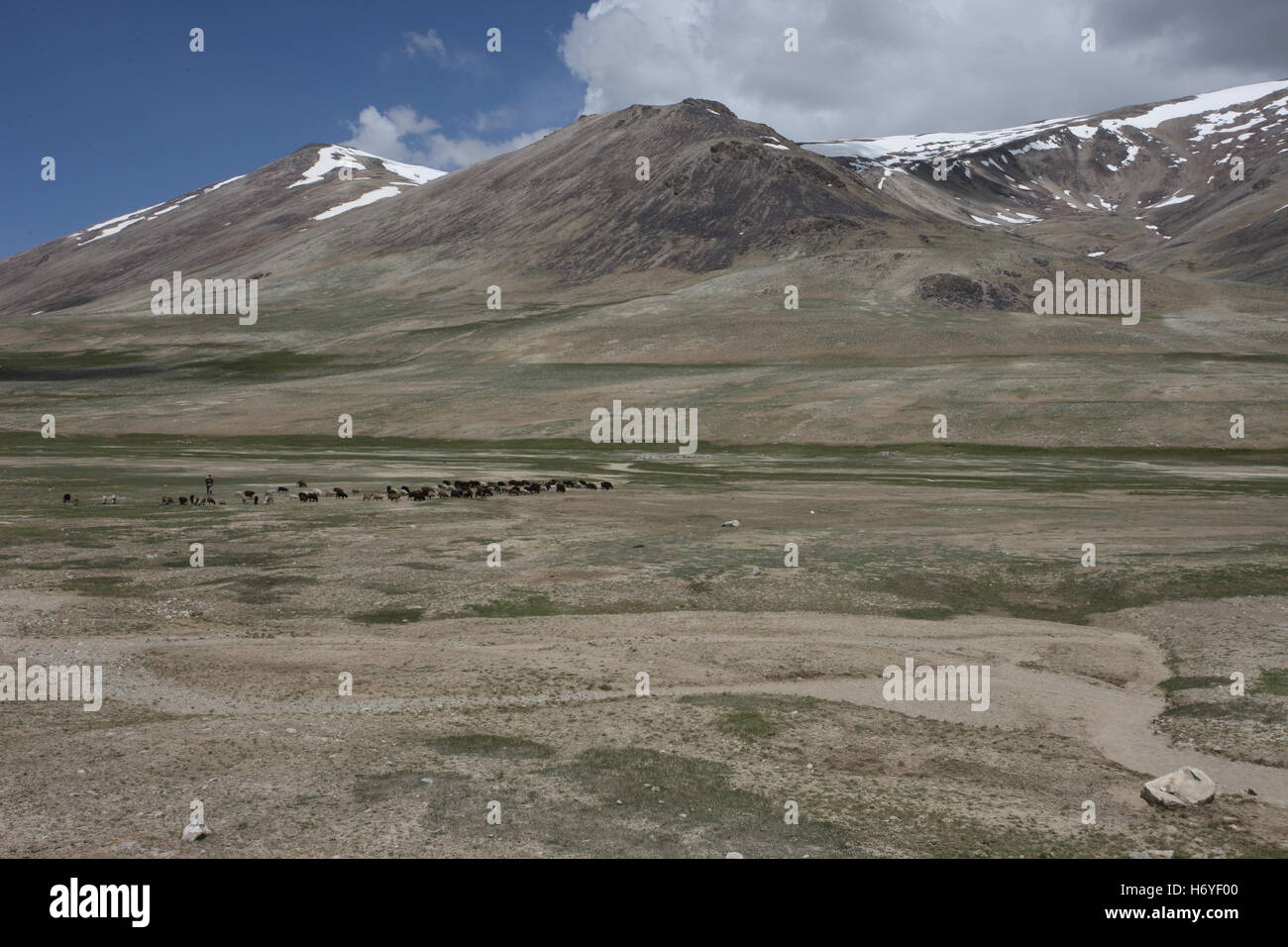 Pamir region Russian Federation Central Asia mountain landscapes Stock ...