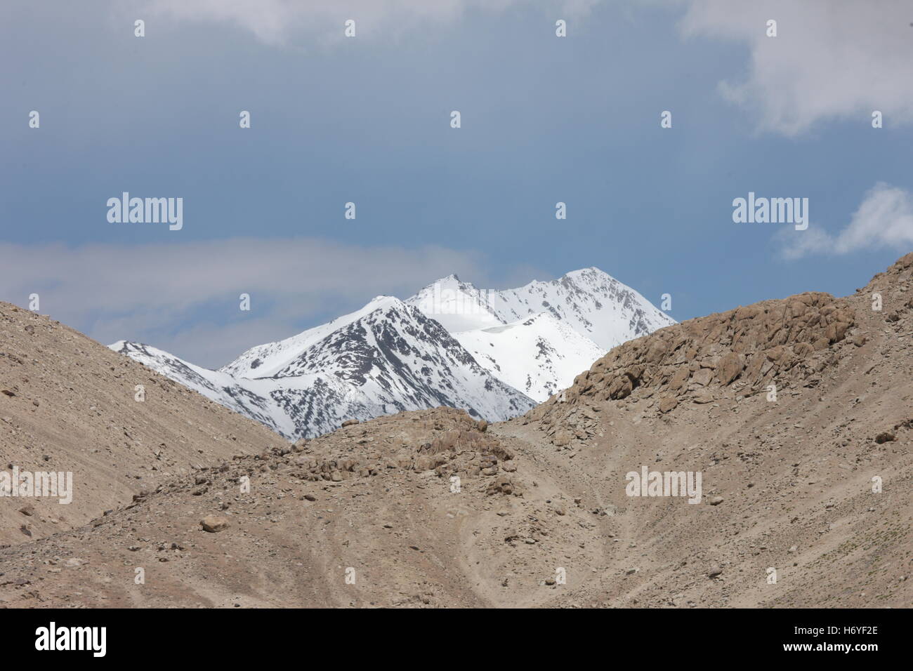 Pamir region Russian Federation Central Asia mountain landscapes Stock ...