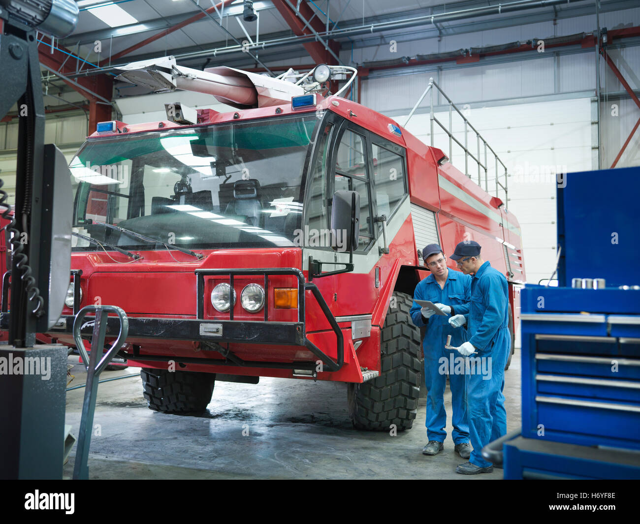 Fire engine front view hi-res stock photography and images - Alamy