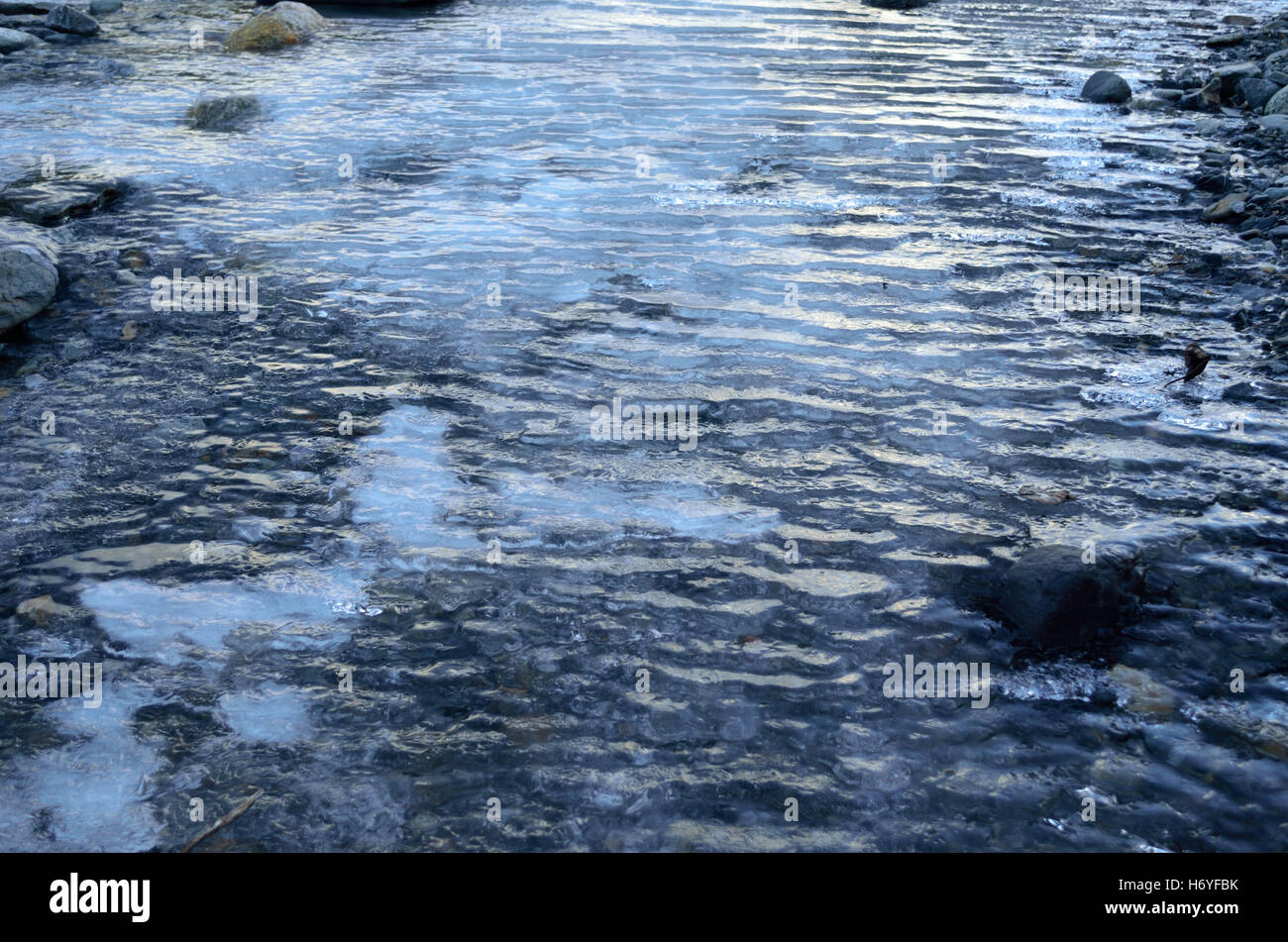 beautiful wavy ice shapes background Stock Photo - Alamy