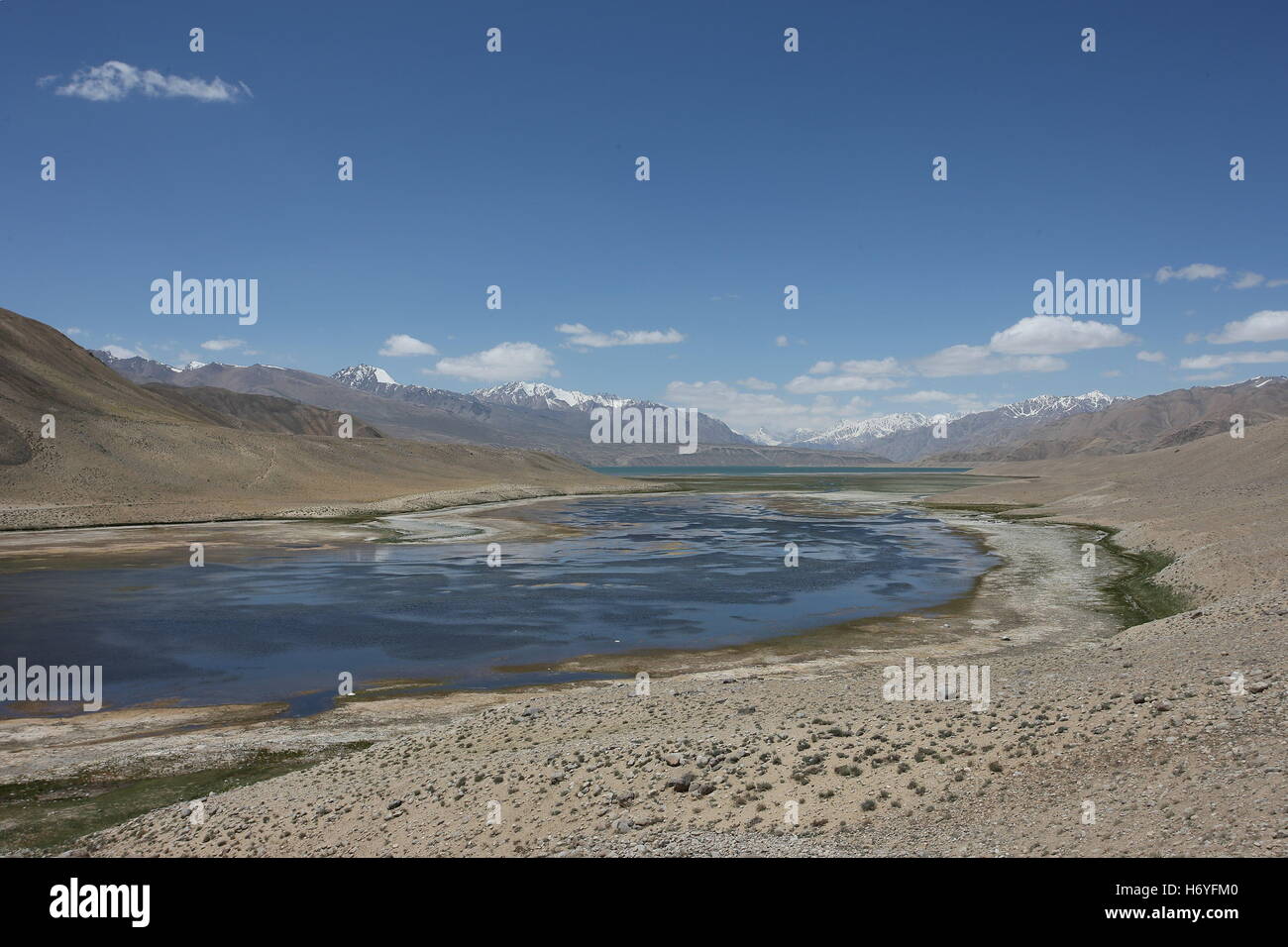 Pamir region Russian Federation Central Asia mountain landscapes Stock ...