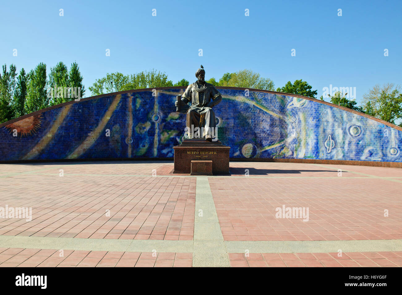 Ulag Beg Observatory,The Astronomer King,His Statue,Samarkand ...