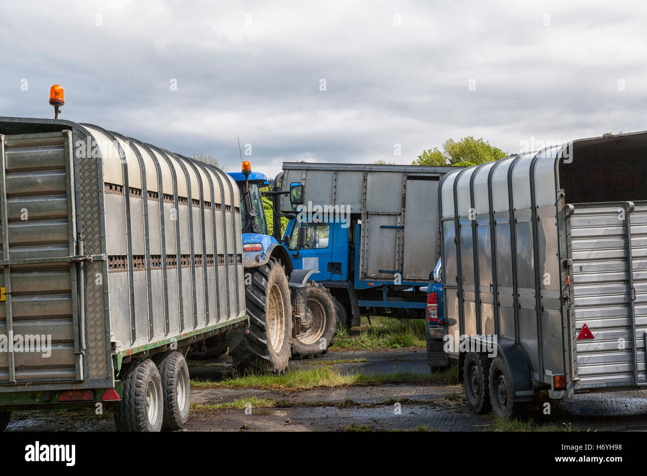 Livestock vehicles hi-res stock photography and images - Alamy