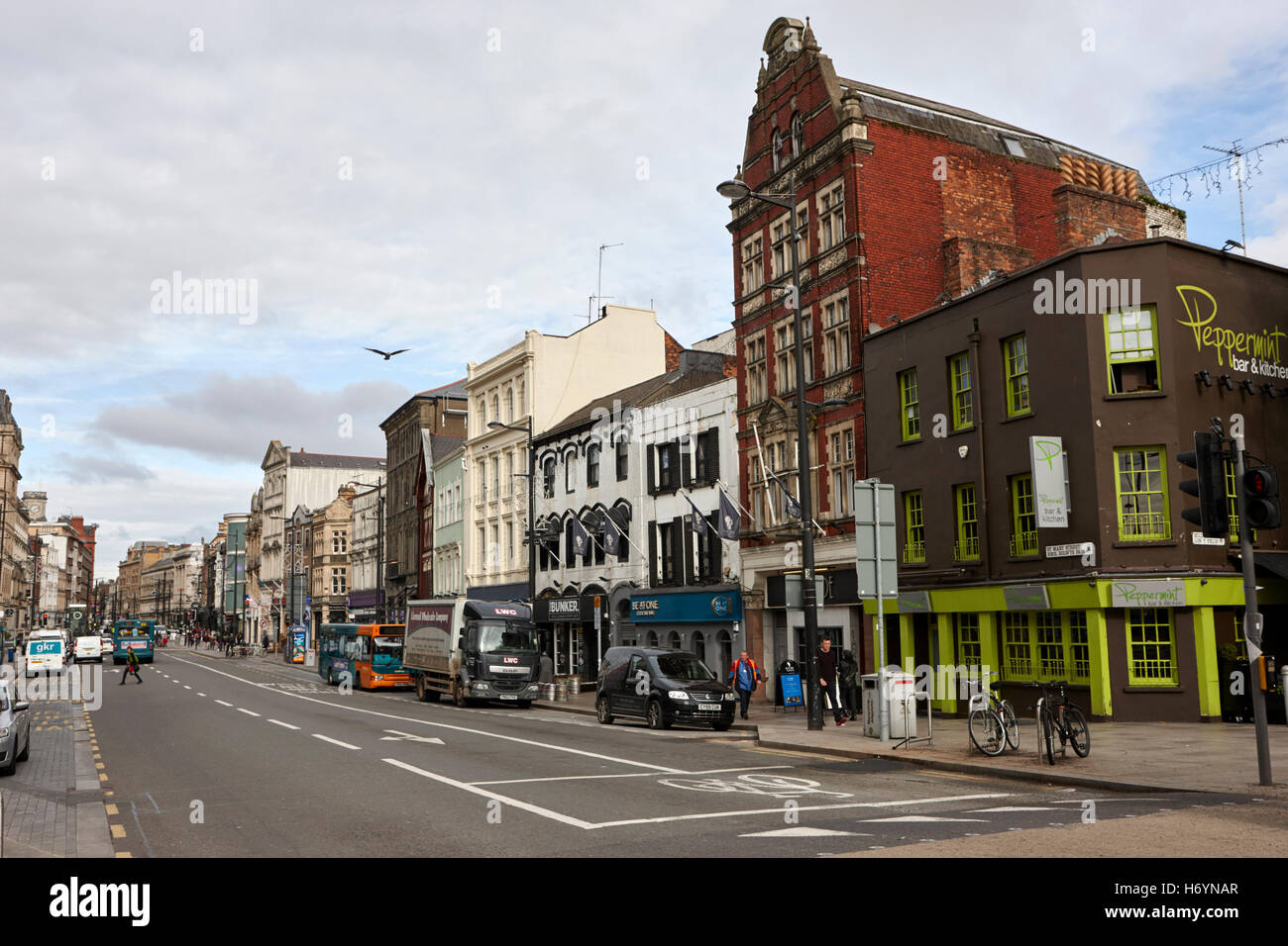 St Marys Street Cardiff Wales High Resolution Stock Photography and ...