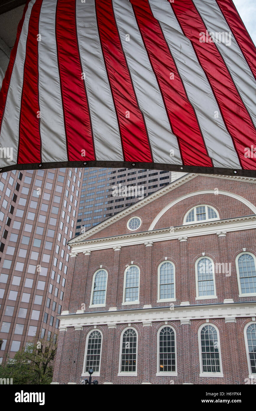 Boston flag historic hi-res stock photography and images - Alamy