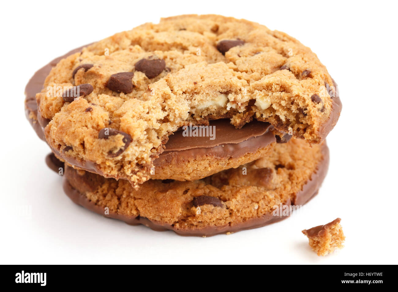Half Chocolate Coated Biscuits High Resolution Stock Photography and ...