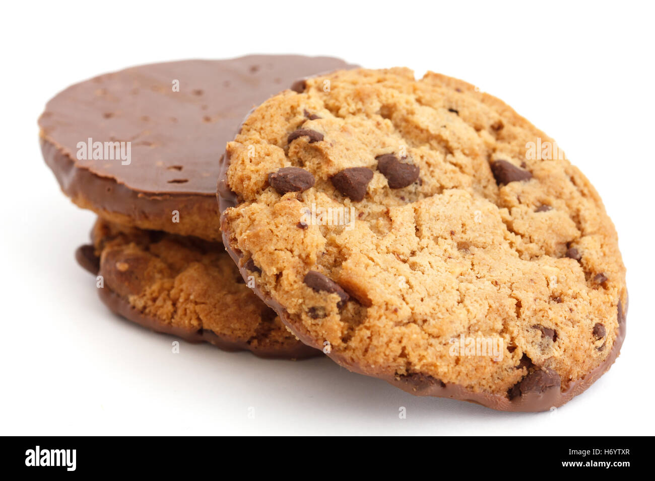 Half Chocolate Coated Biscuits High Resolution Stock Photography and ...