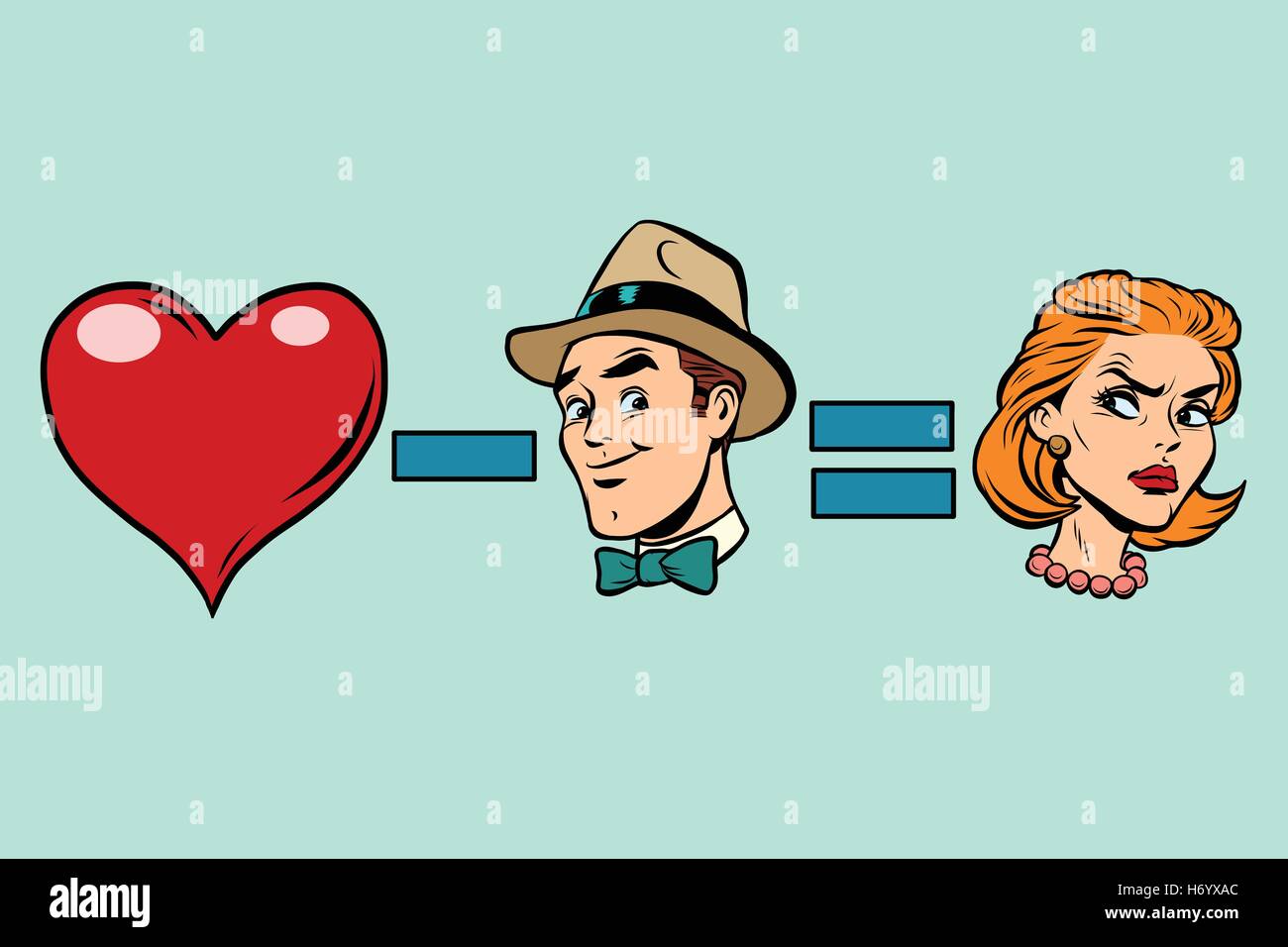 Angry heart hi-res stock photography and images - Alamy