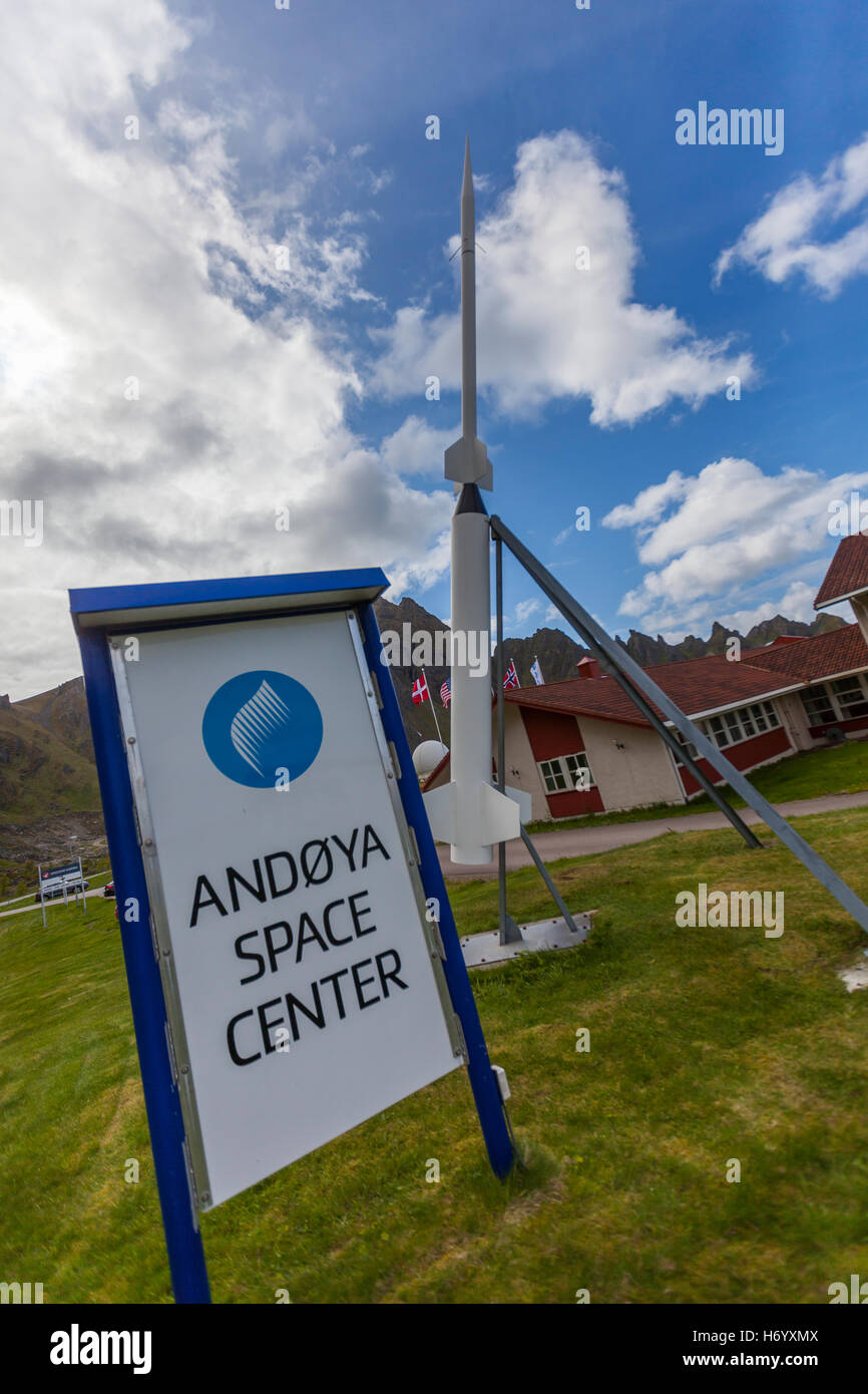 Norwegian Space Centre at Andenes, Andoya, Norway launches rockets into ...