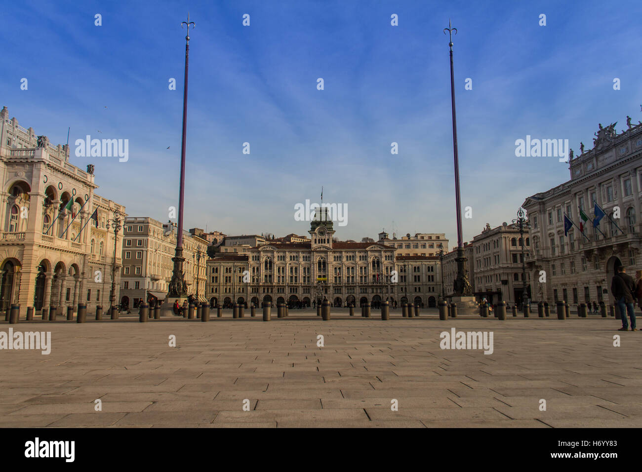Trieste unity of italy square hi-res stock photography and images - Alamy