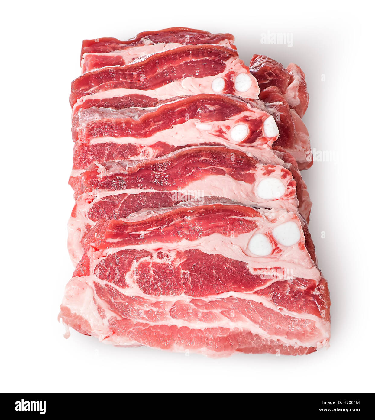 Fresh pork slices hi-res stock photography and images - Alamy