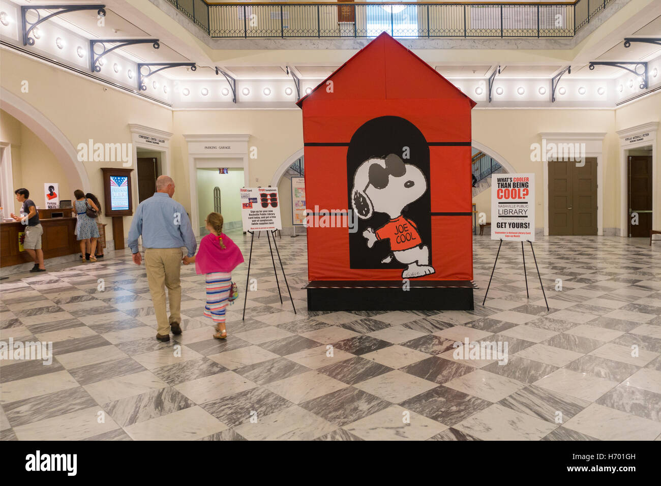 Nashville public library Tennessee Stock Photo - Alamy