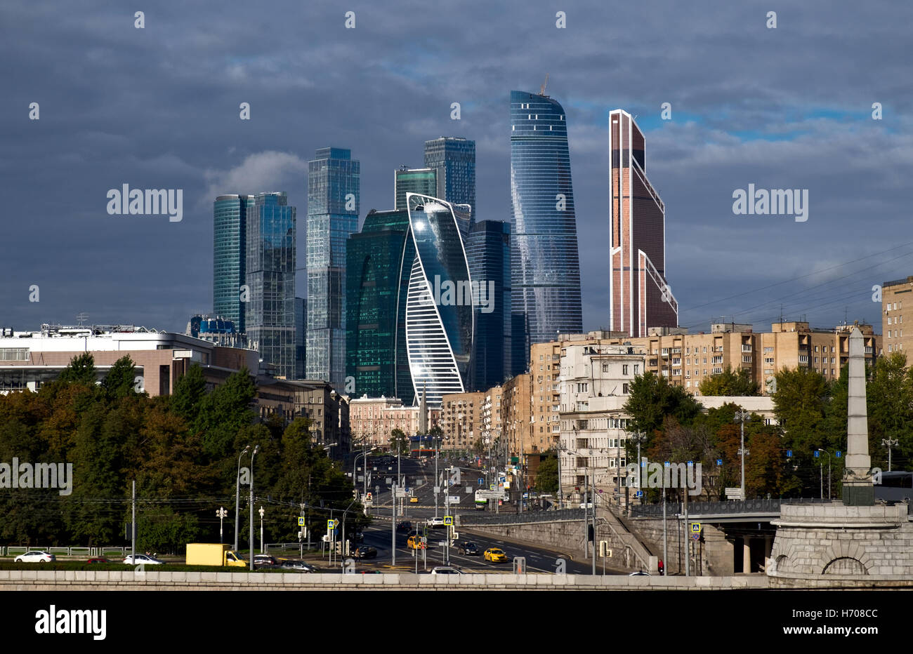 Moscow International Business Center, Russia Stock Photo - Alamy