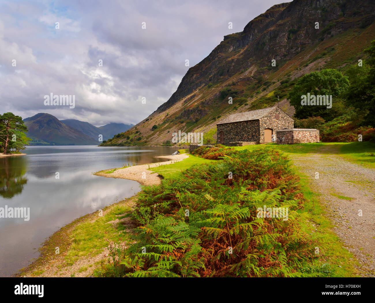 Wast Water Pumphouse, Wasdale, Lake District, Cumbria Stock Photo - Alamy