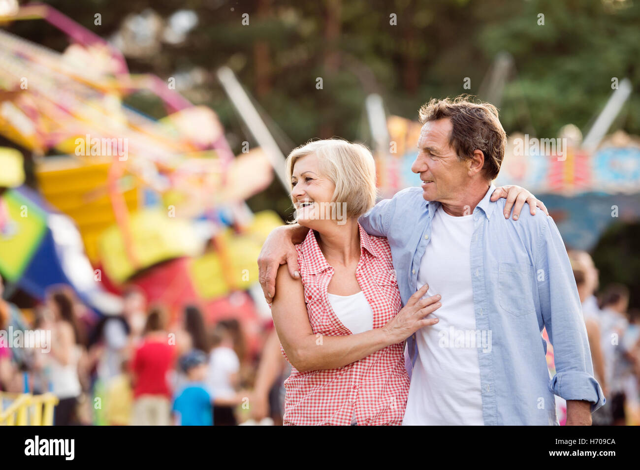 Summer fair attractions hi-res stock photography and images - Alamy