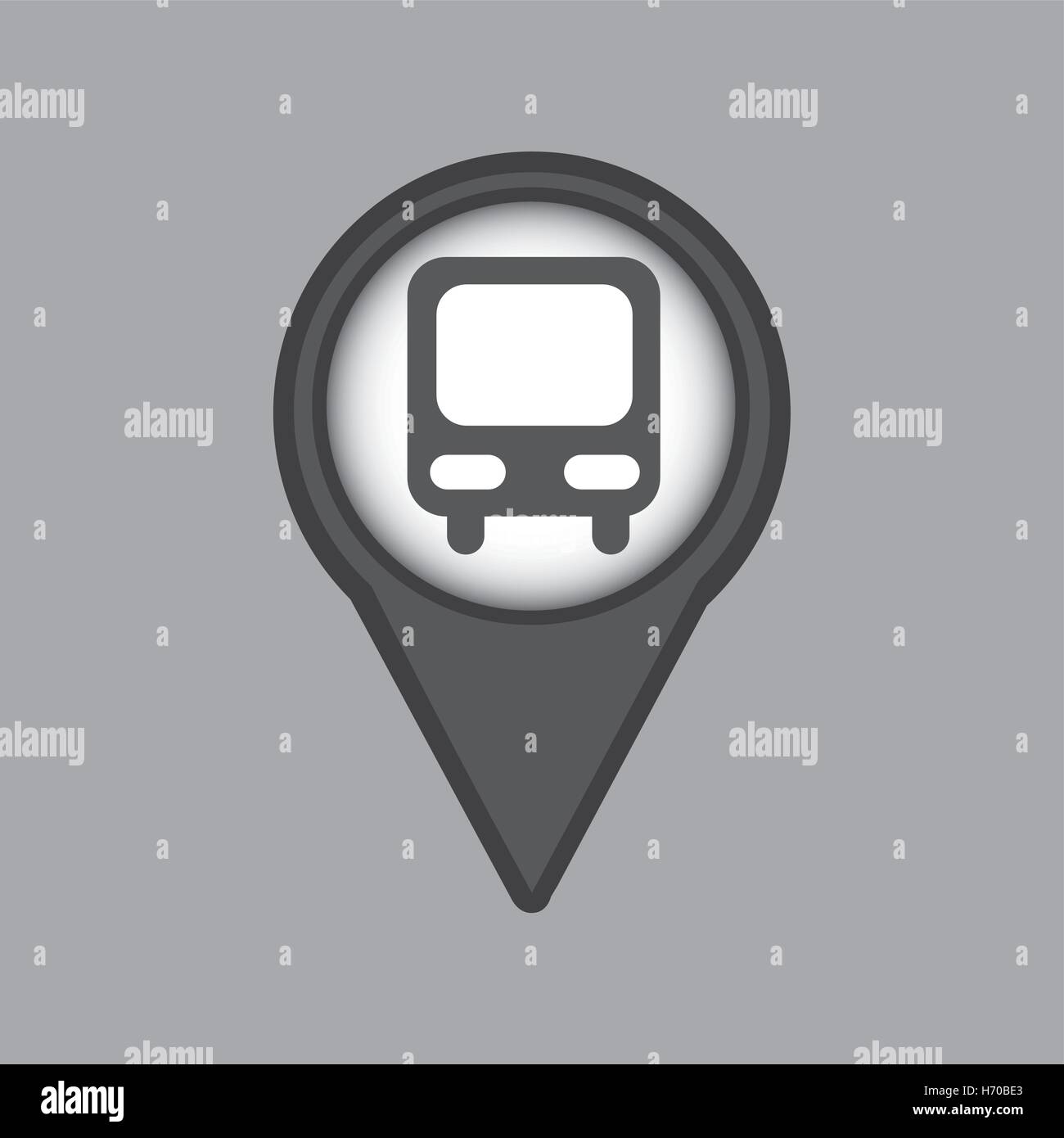 travel concept location map bus design, vector illustration graphic ...