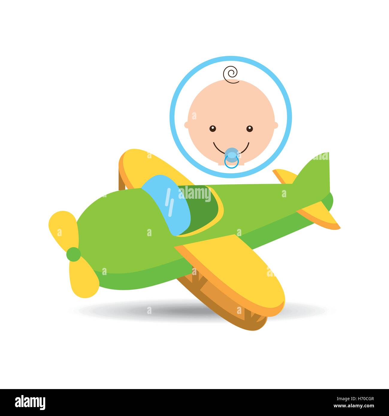 Toy model plane aeroplane Stock Vector Images - Alamy