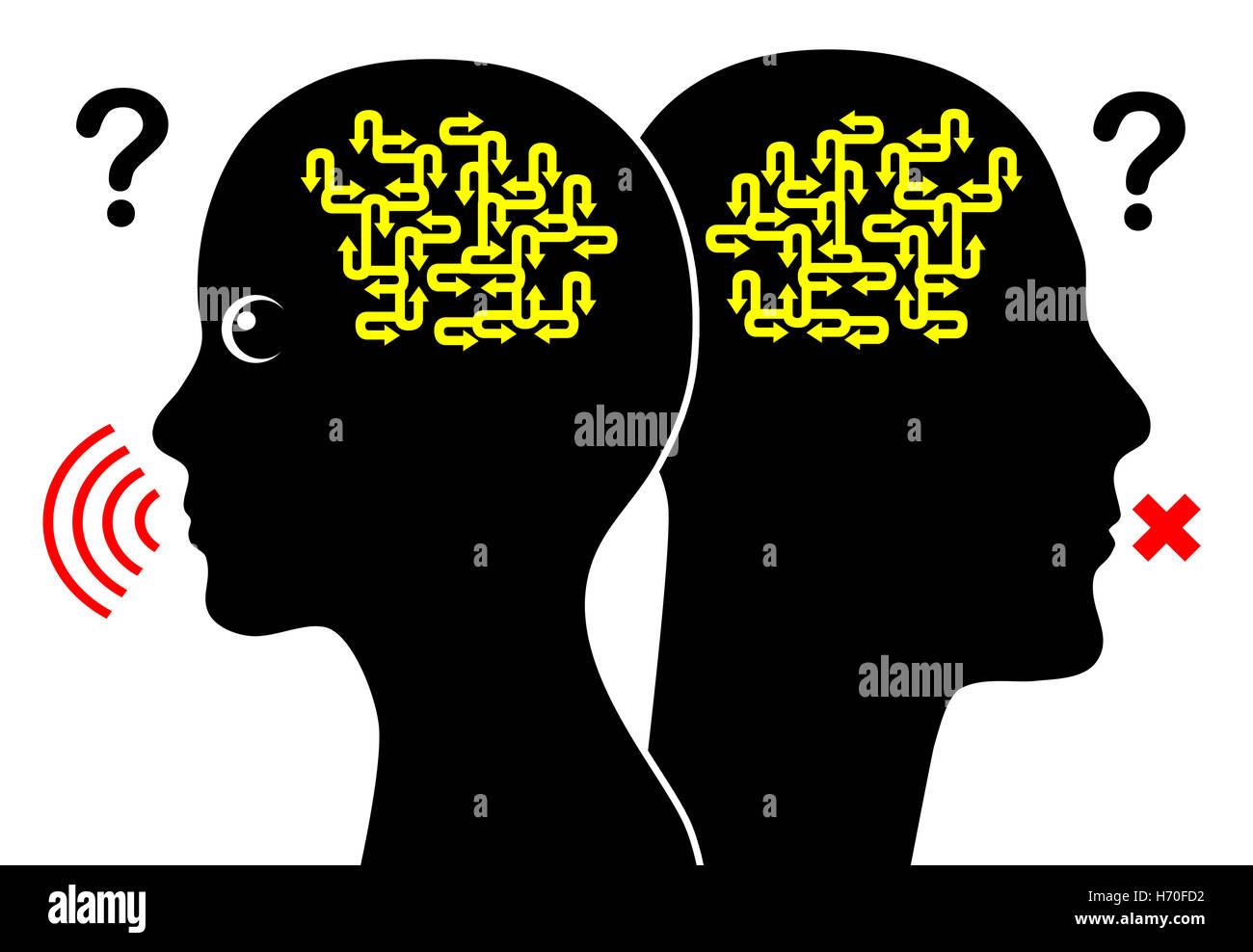 Gender Difference in Problem Solving Stock Photo - Alamy