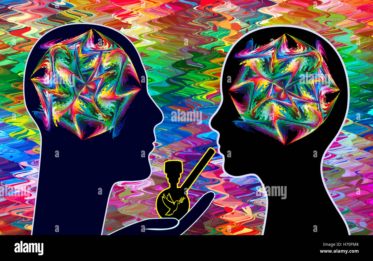 Smoking weed together hi-res stock photography and images - Alamy