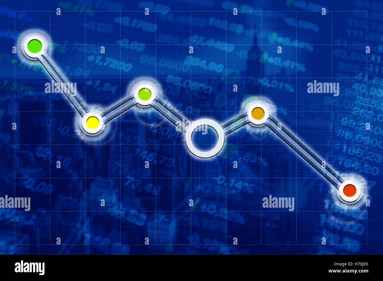 Stock market crash graph hi-res stock photography and images - Alamy