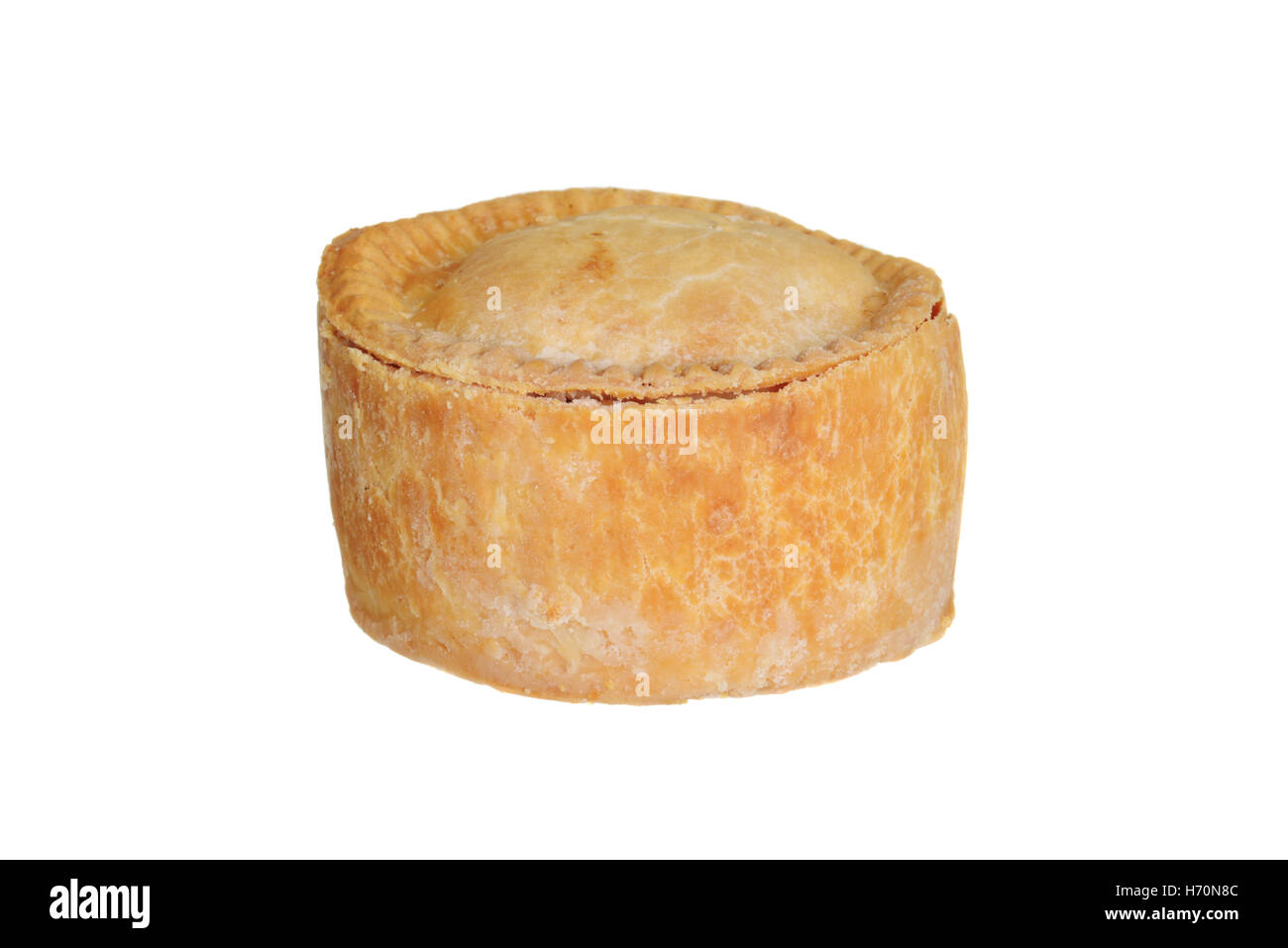 Isolated pork pie Stock Photo - Alamy