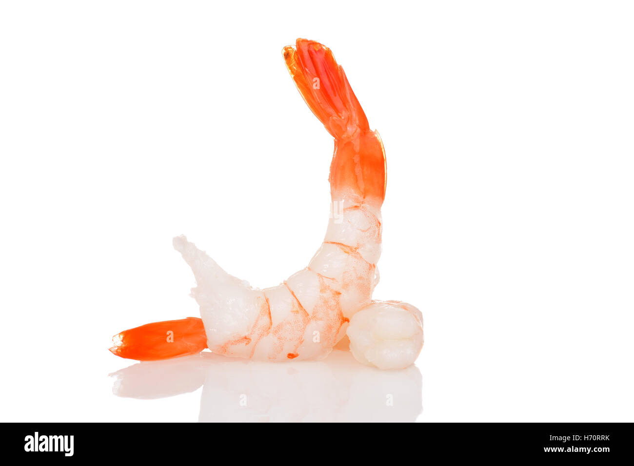 two shrimp with tails Stock Photo - Alamy
