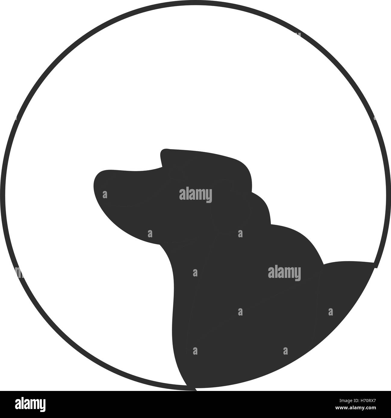 Labrador retriever shape hi-res stock photography and images - Alamy