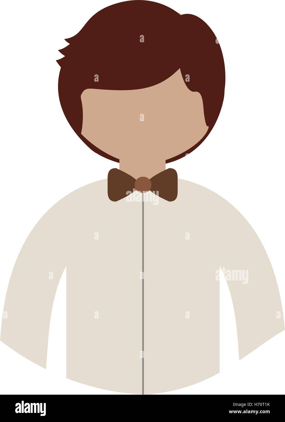 Cartoon man wearing bow tie hi-res stock photography and images - Alamy