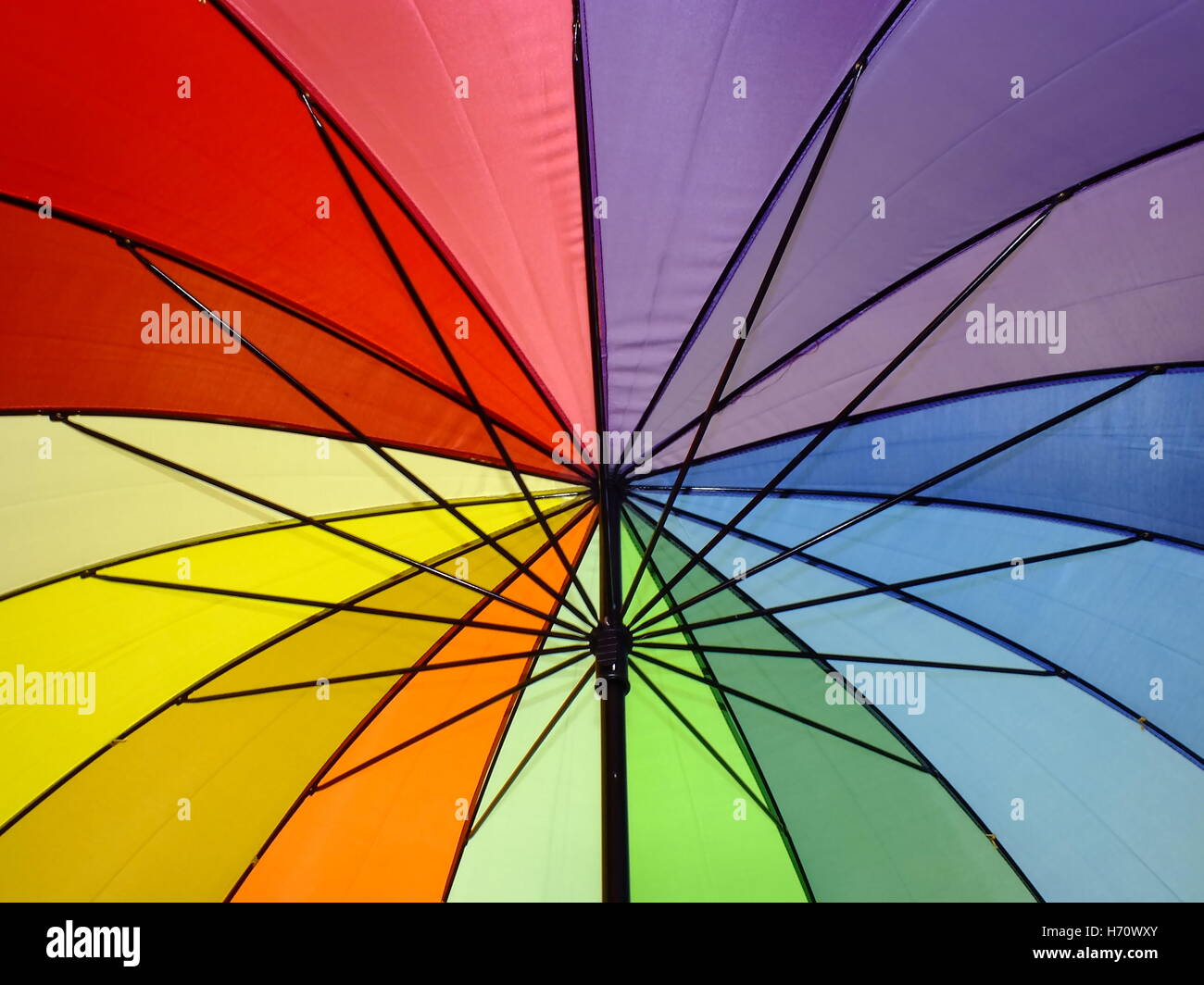 Coloured umbrella hi-res stock photography and images - Alamy